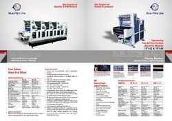 web offset printing machine manufacturer - Blue print Line